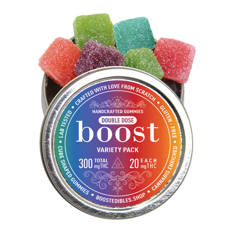 Boost Gummies – THC Variety 300mg – CannaCured